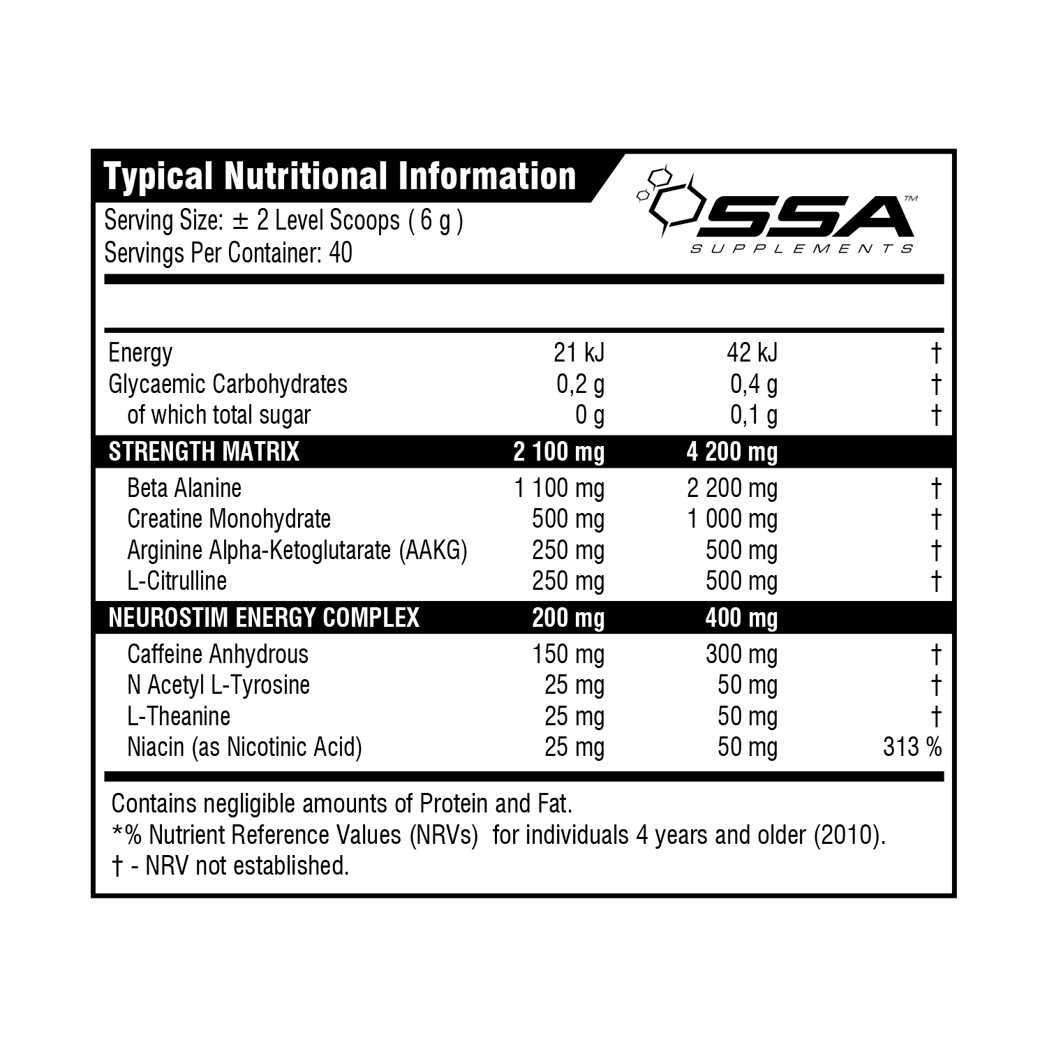 SSA Hellfire Original – ssasupplements