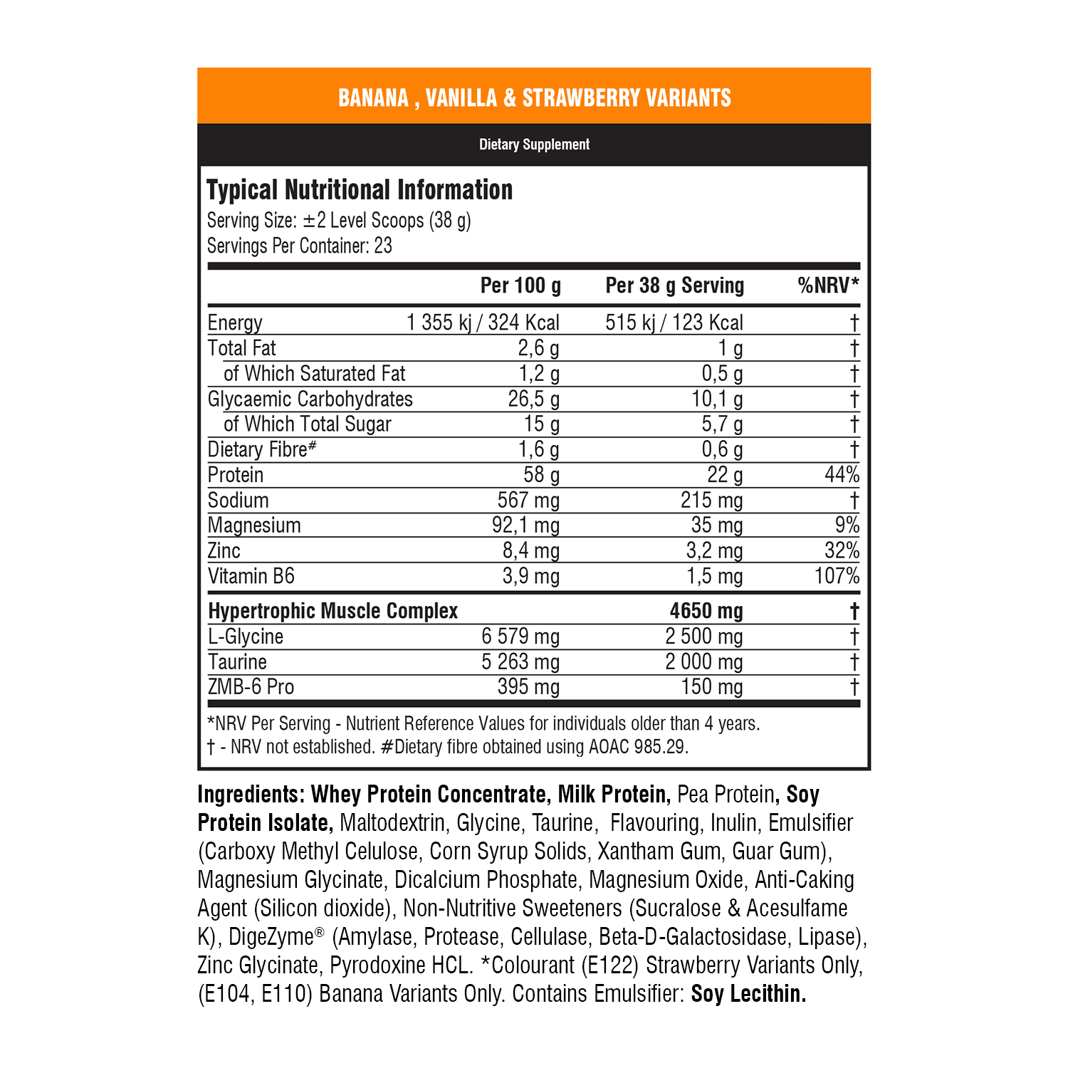 SSA Whey Extreme – ssasupplements SSA Whey Extreme – ssasupplements